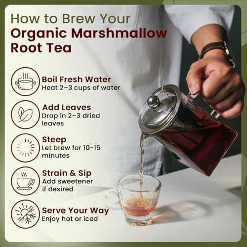 marshmallow root cut for easy brewing