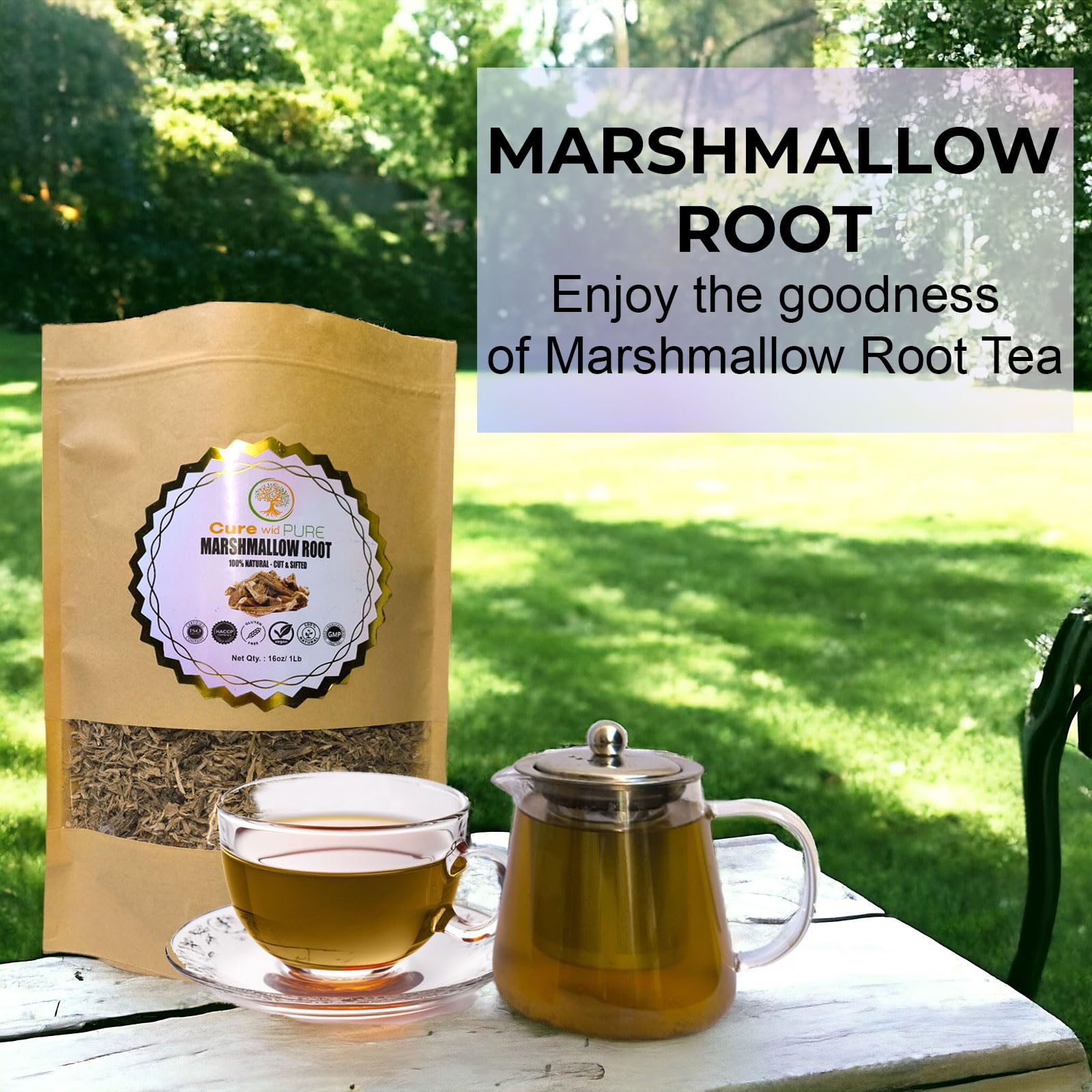 marshmallow root plant for health