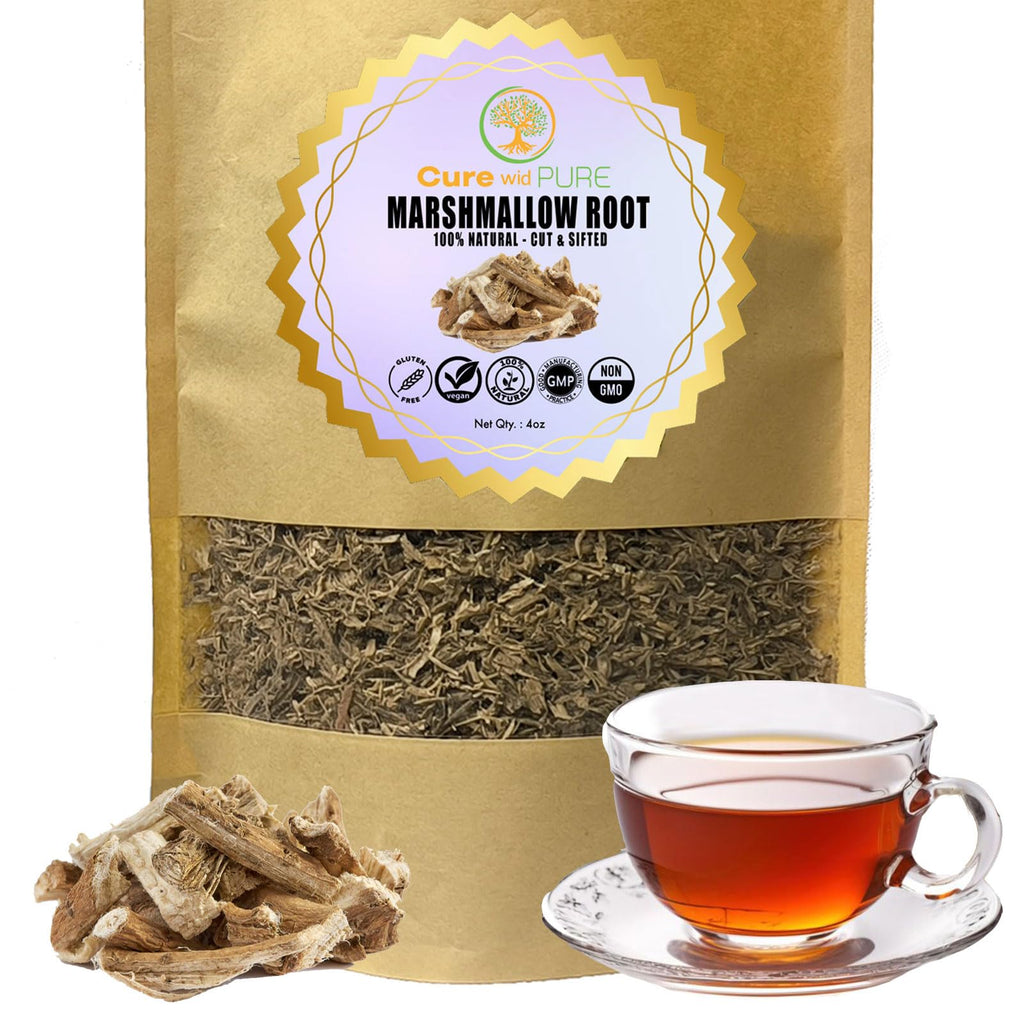 marshmallow root tea for throat relief