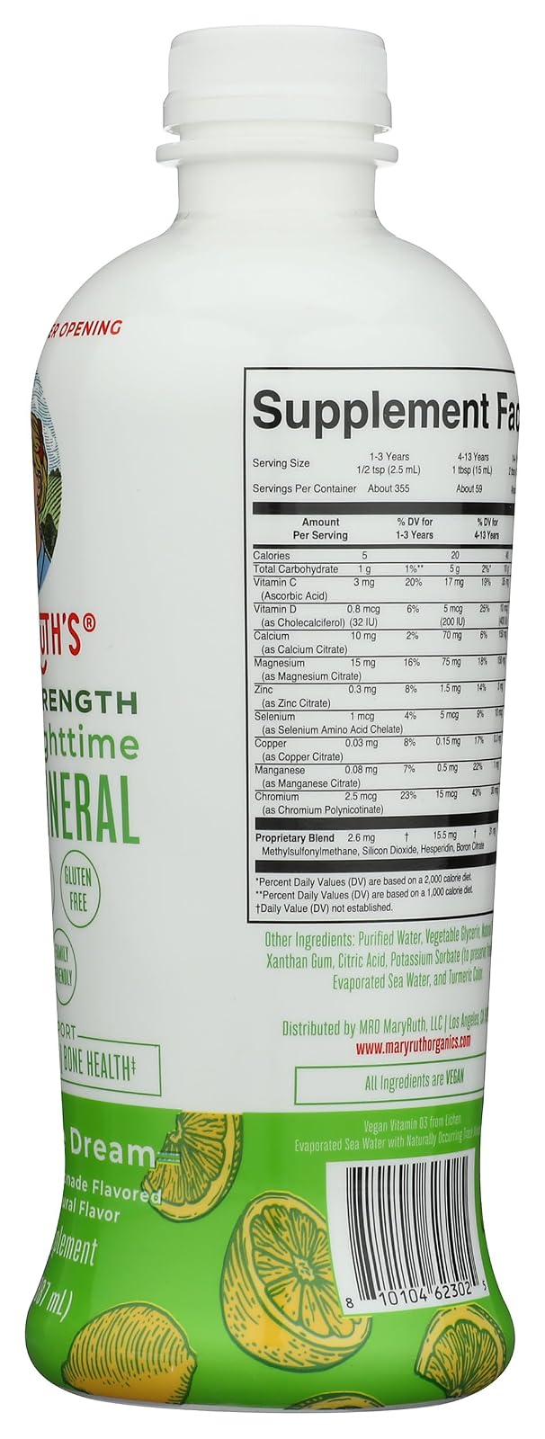 Mary Ruth's nighttime health support
