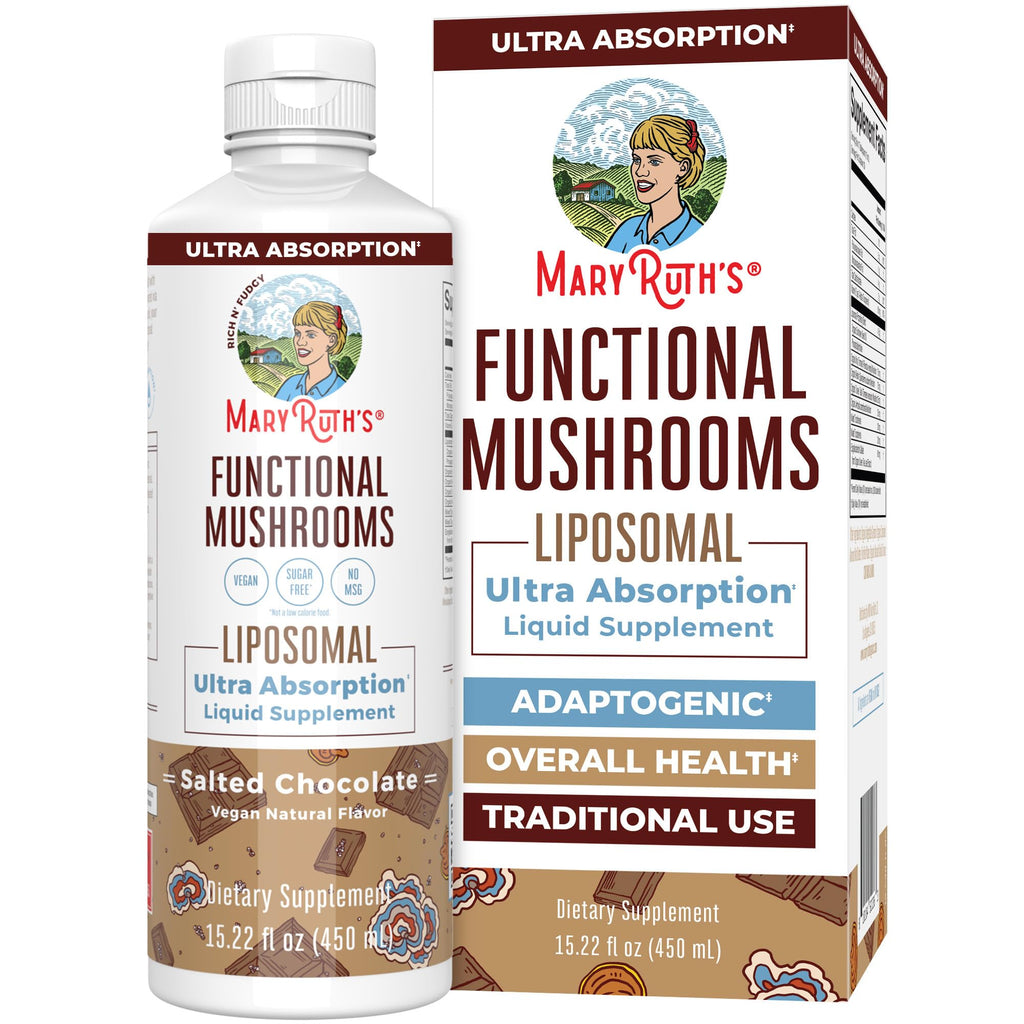 MaryRuth Organics mushroom supplement for immunity