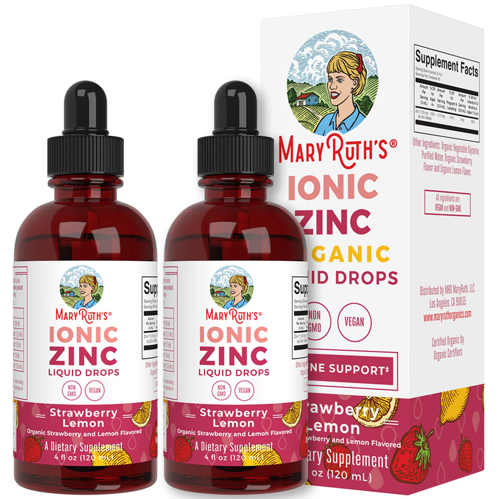 MaryRuth Organics zinc supplement benefits
