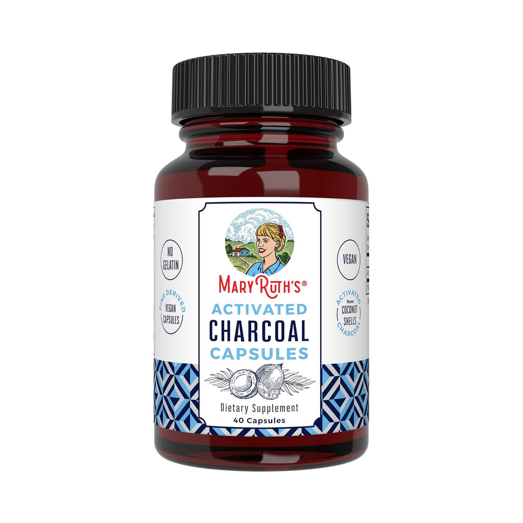 MARYRUTH'S activated charcoal capsules