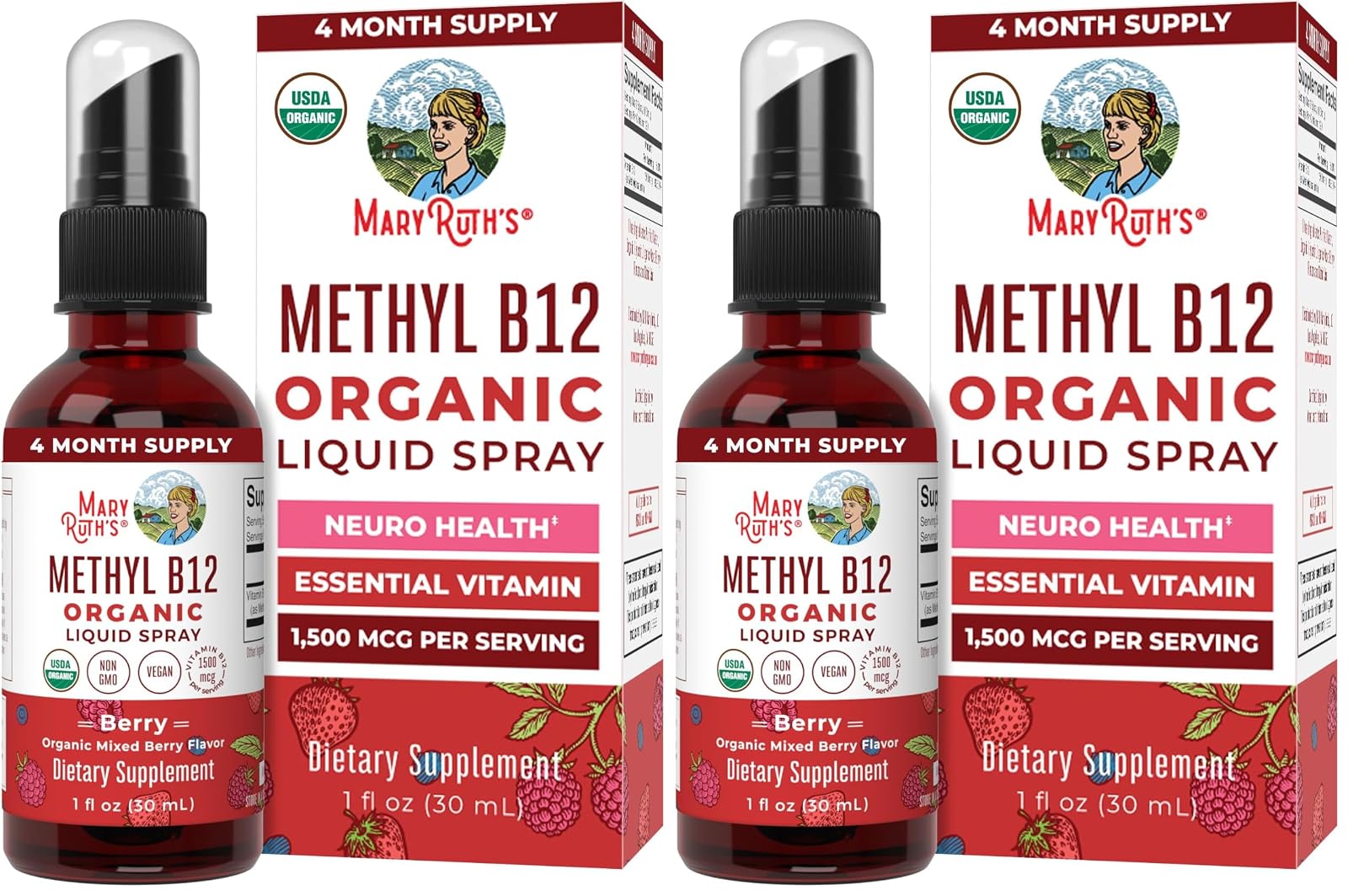 MARYRUTH'S B12 spray for energy