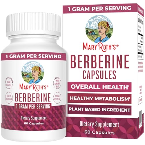MaryRuth's Berberine Capsules for metabolism