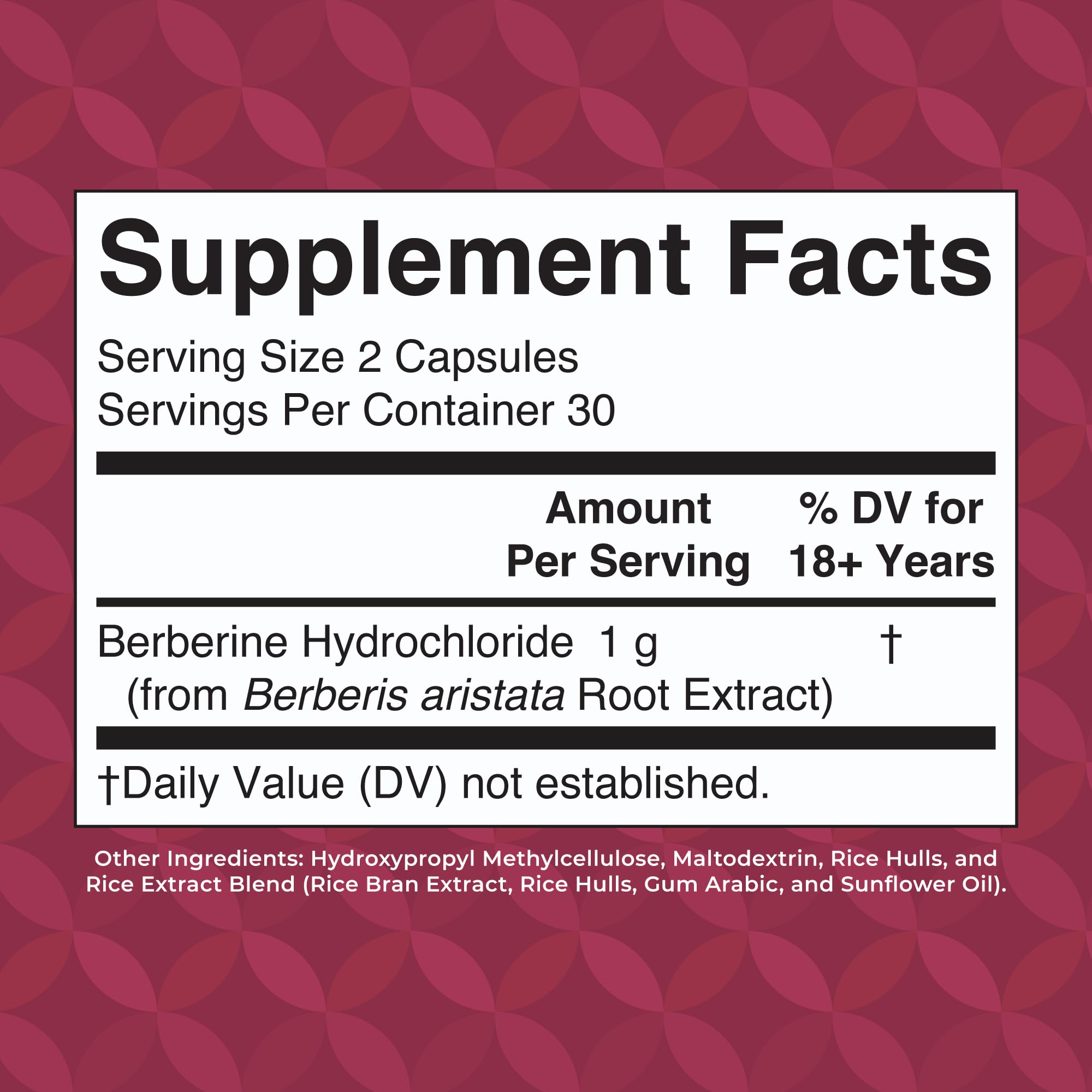 MaryRuth's Berberine for overall health