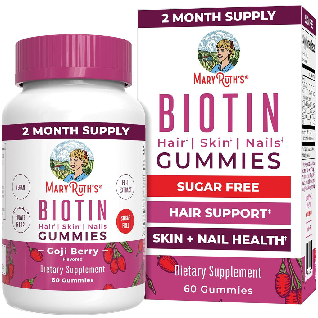MARYRUTH'S Biotin Gummies for hair growth