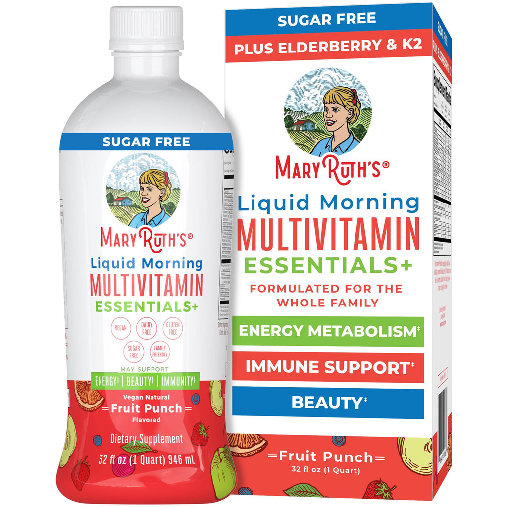 MaryRuth's blended vitamin & mineral supplements for energy