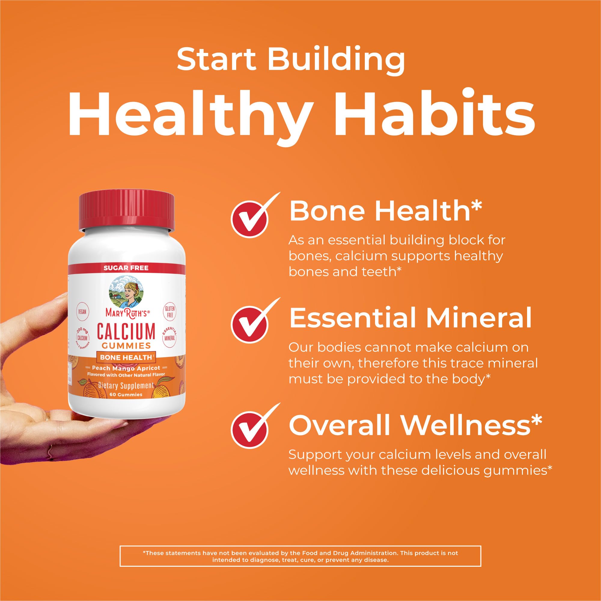 MaryRuth's calcium for overall wellness