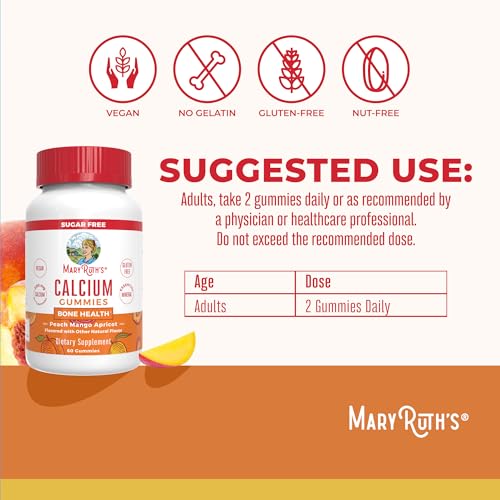 MaryRuth's calcium gummies for adults