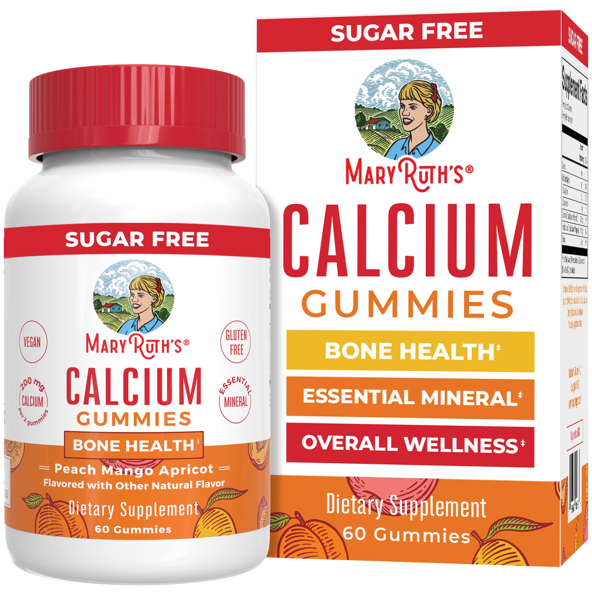 MaryRuth's calcium gummies for strong bones