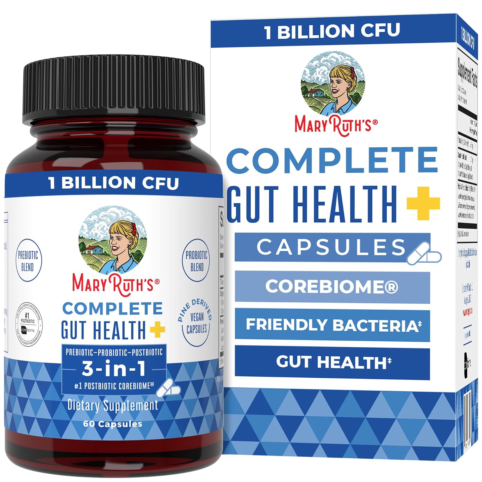 MARYRUTH'S Complete Gut Health Probiotics