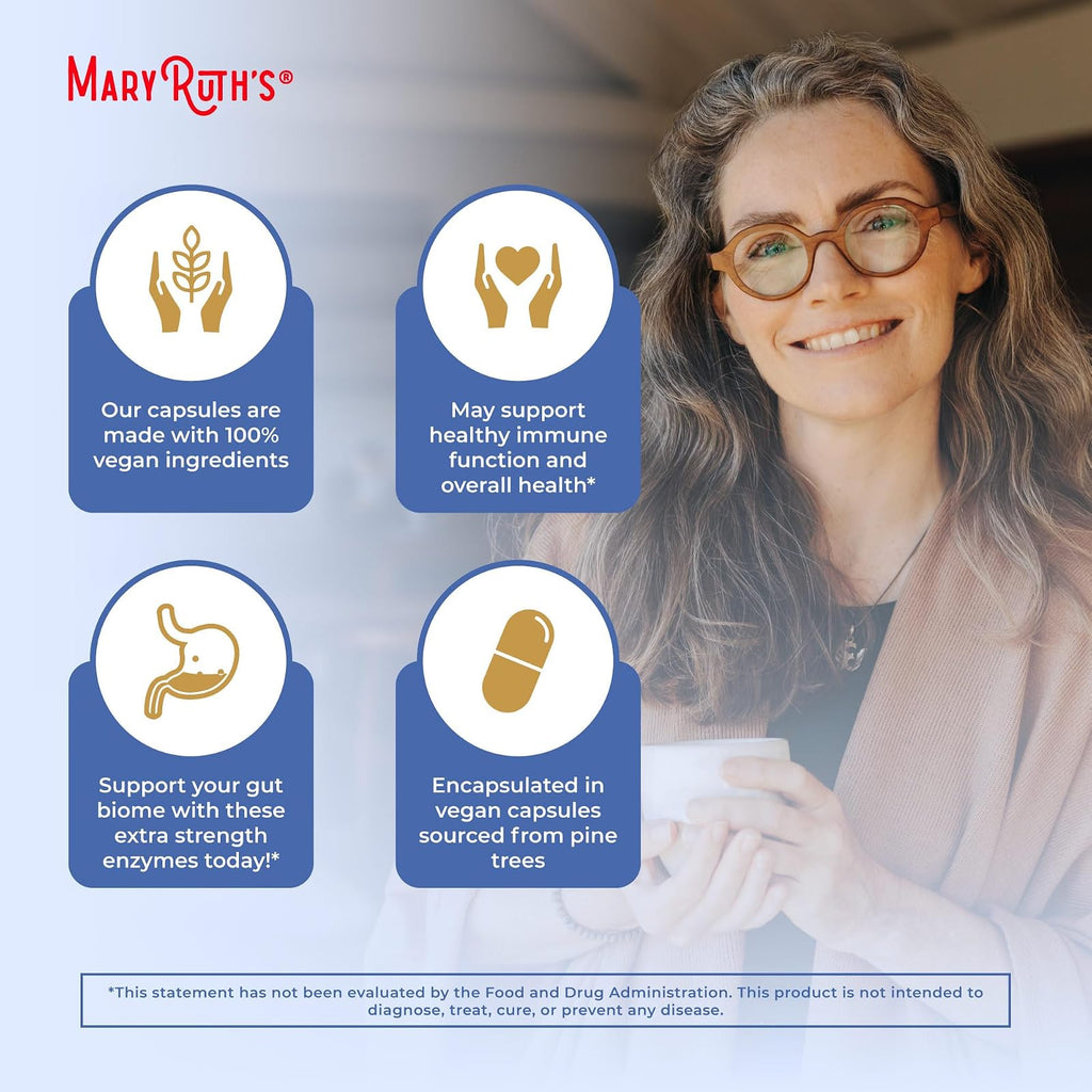 MARYRUTH'S digestive enzymes for daily wellness
