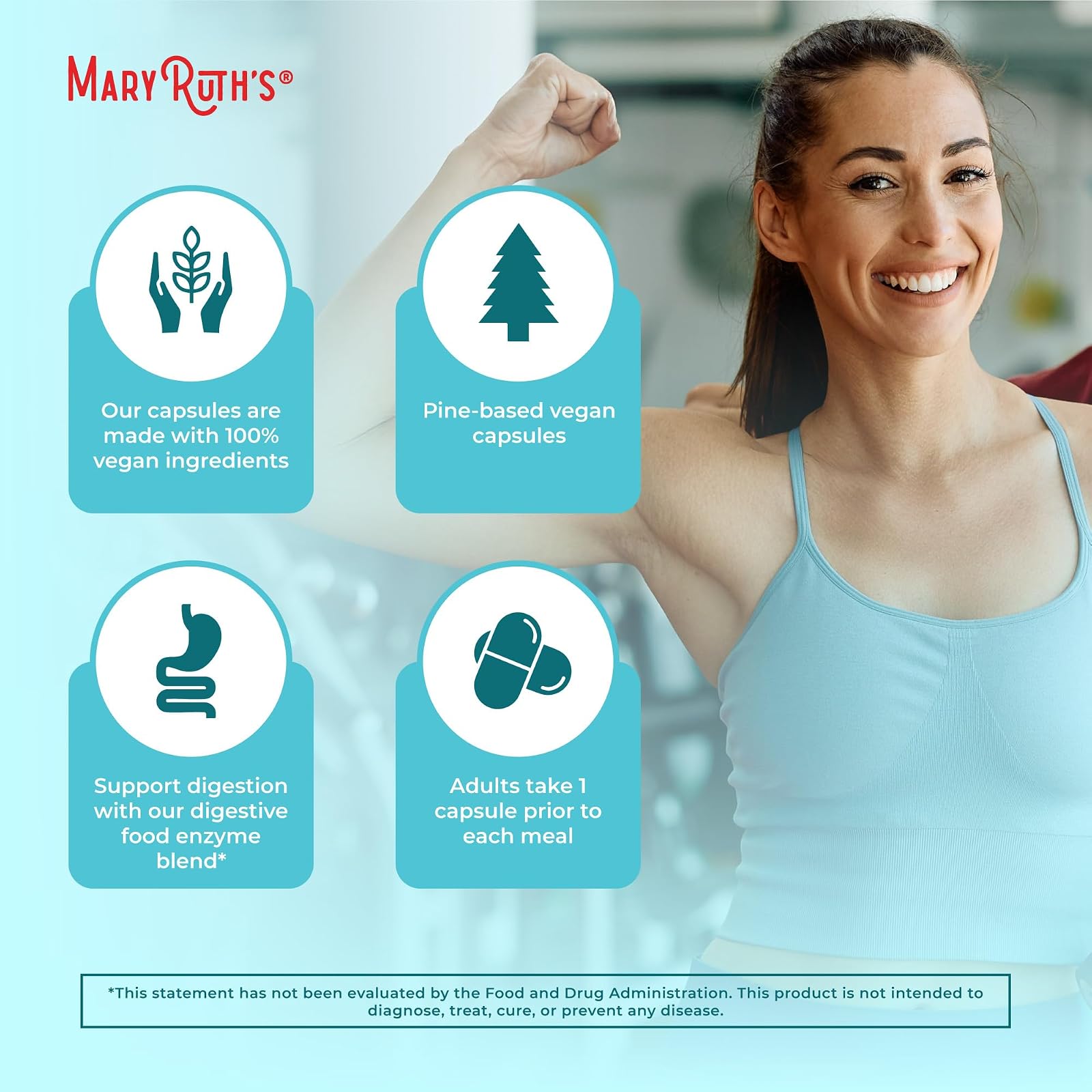 MARYRUTH'S digestive enzymes for everyday wellness