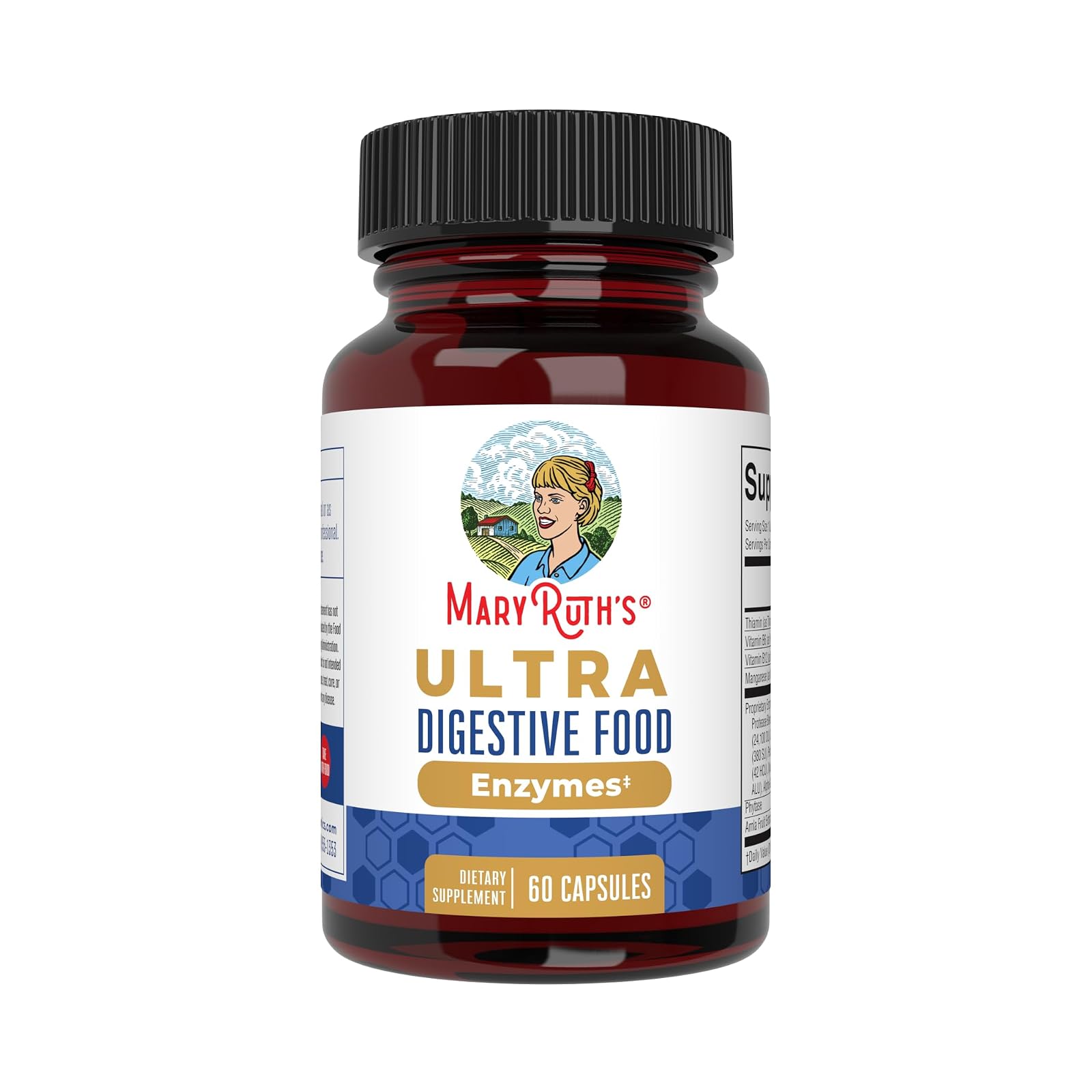 MARYRUTH'S digestive enzymes for gut health