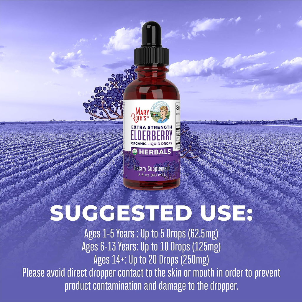 MARYRUTH'S elderberry drops benefits