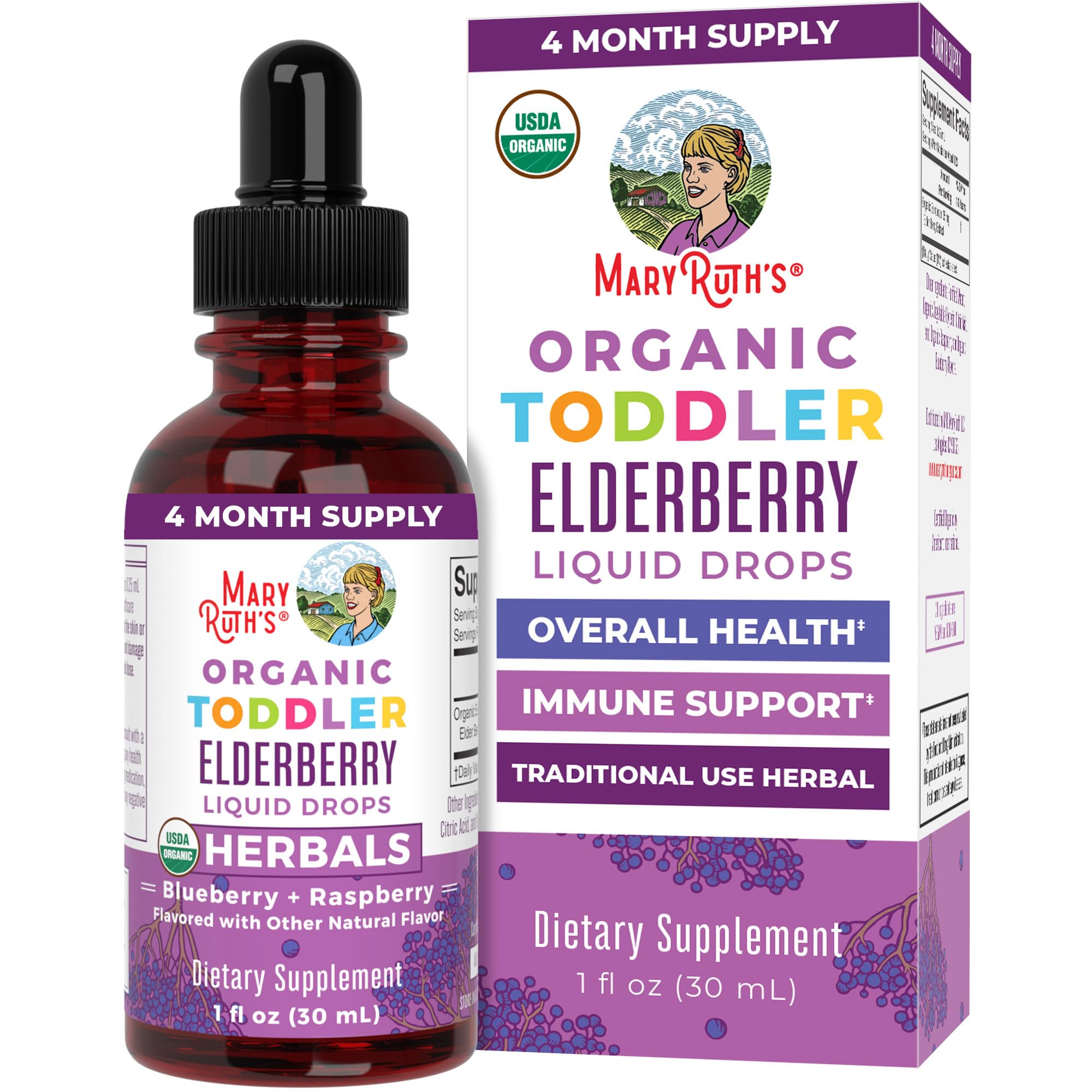 MARYRUTH'S elderberry syrup for toddlers
