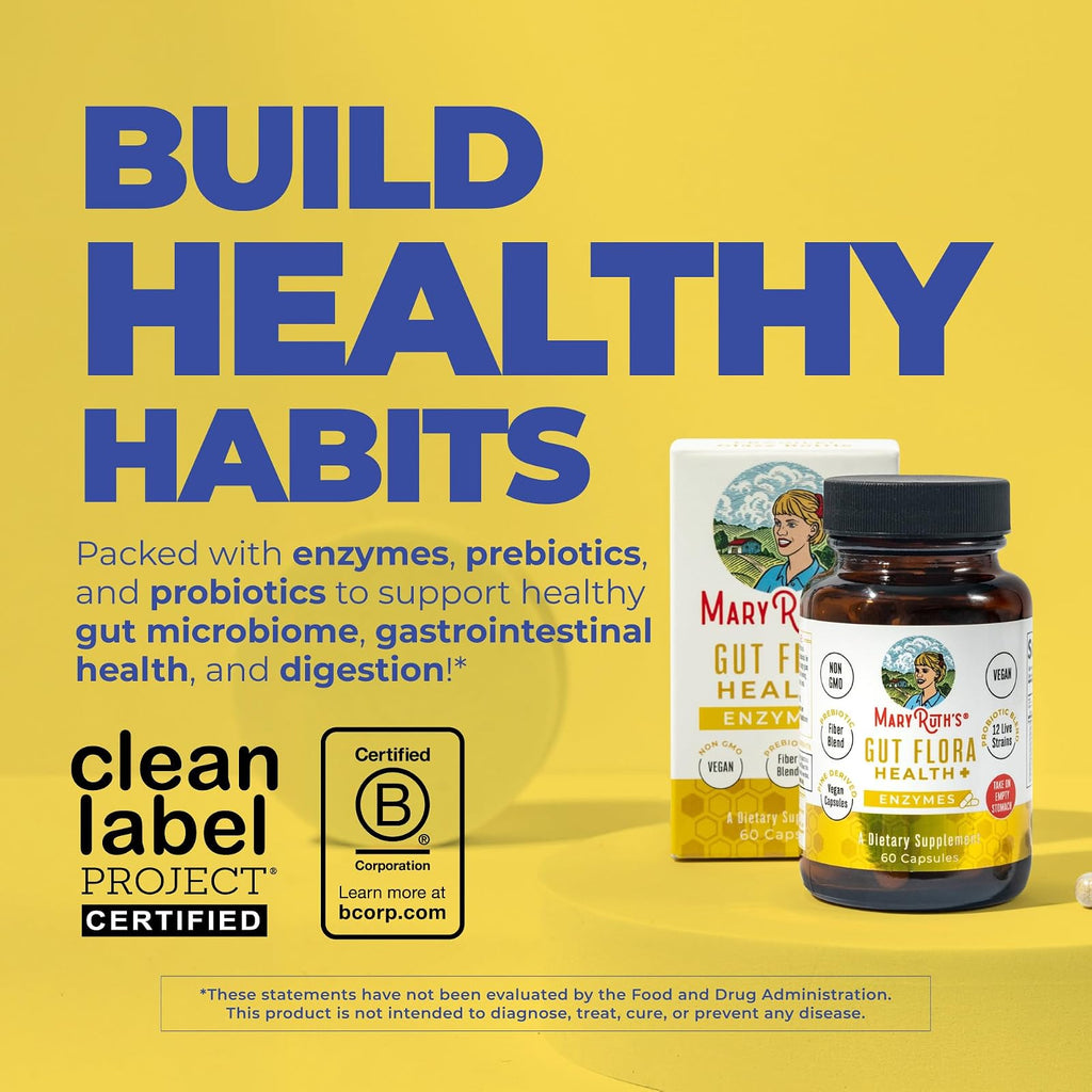 MARYRUTH'S enzymes for improved digestion