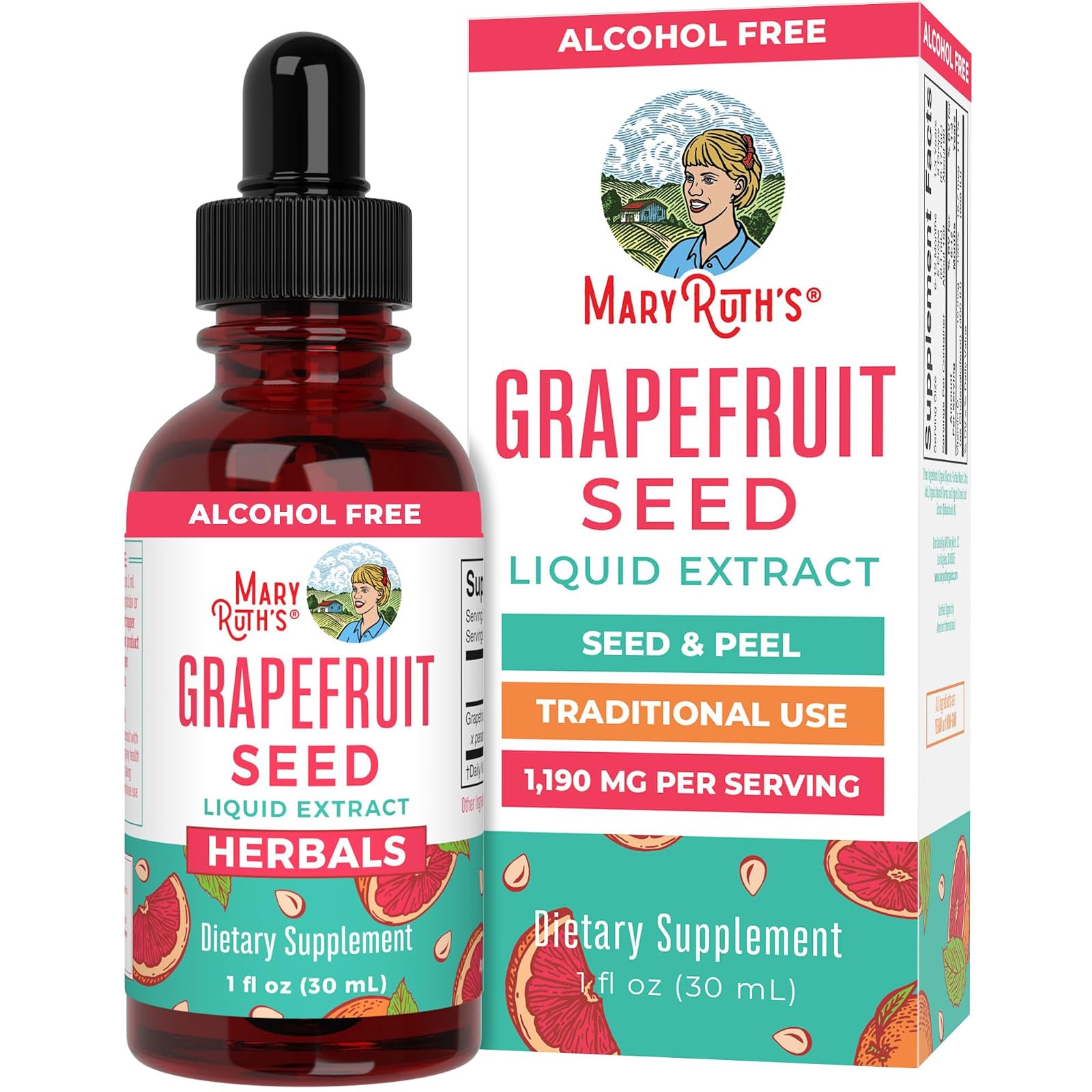 MARYRUTH'S grapefruit seed extract drops