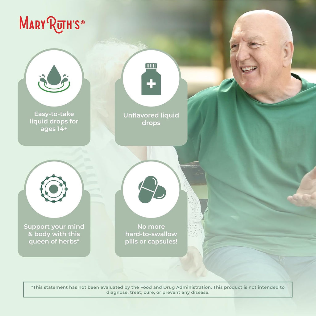 MARYRUTH'S herbal drops for vitality
