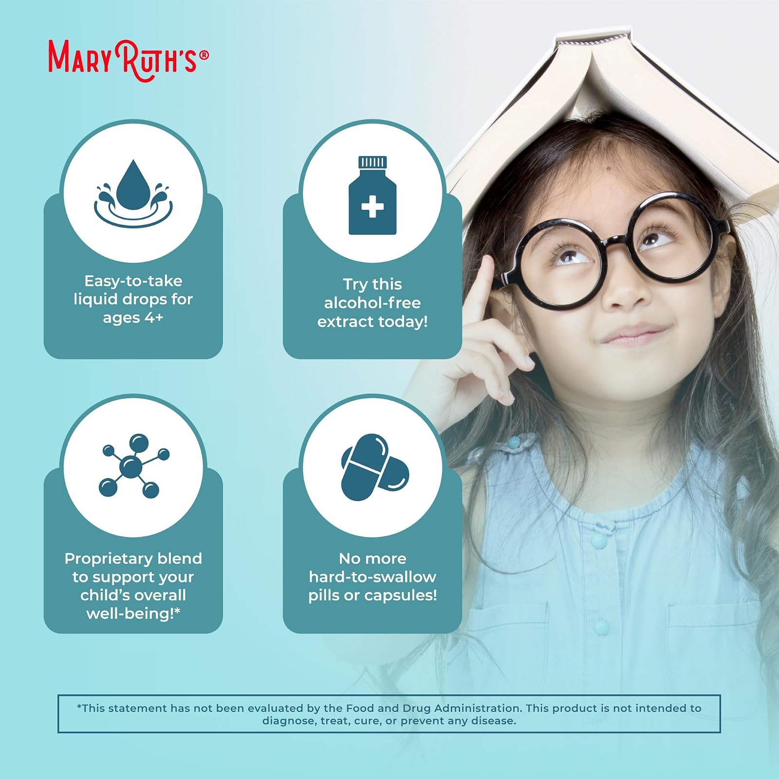 MARYRUTH'S kids focus drops benefits