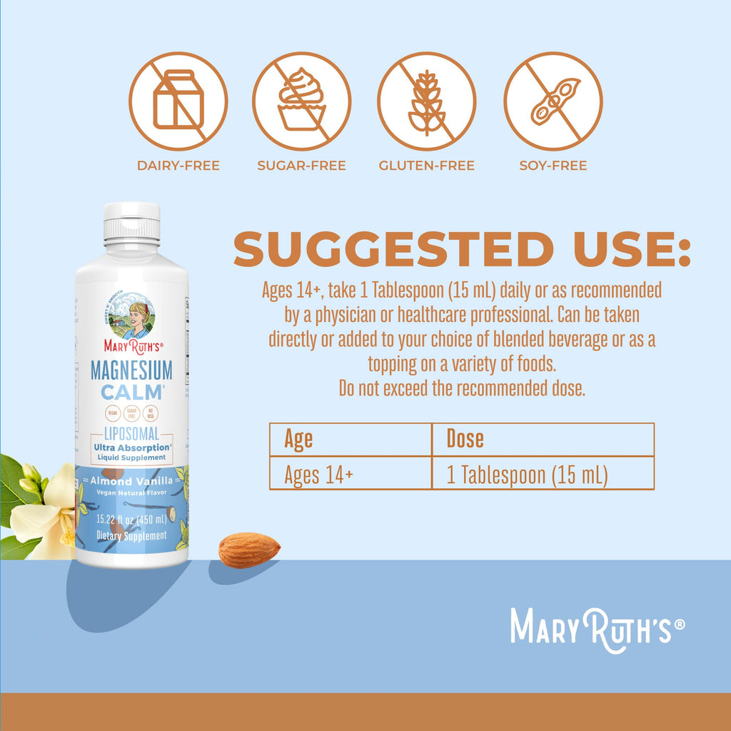 MaryRuth's liposomal magnesium for energy