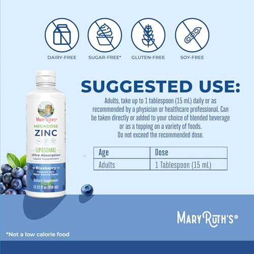 MaryRuth's Megadose zinc for wellness