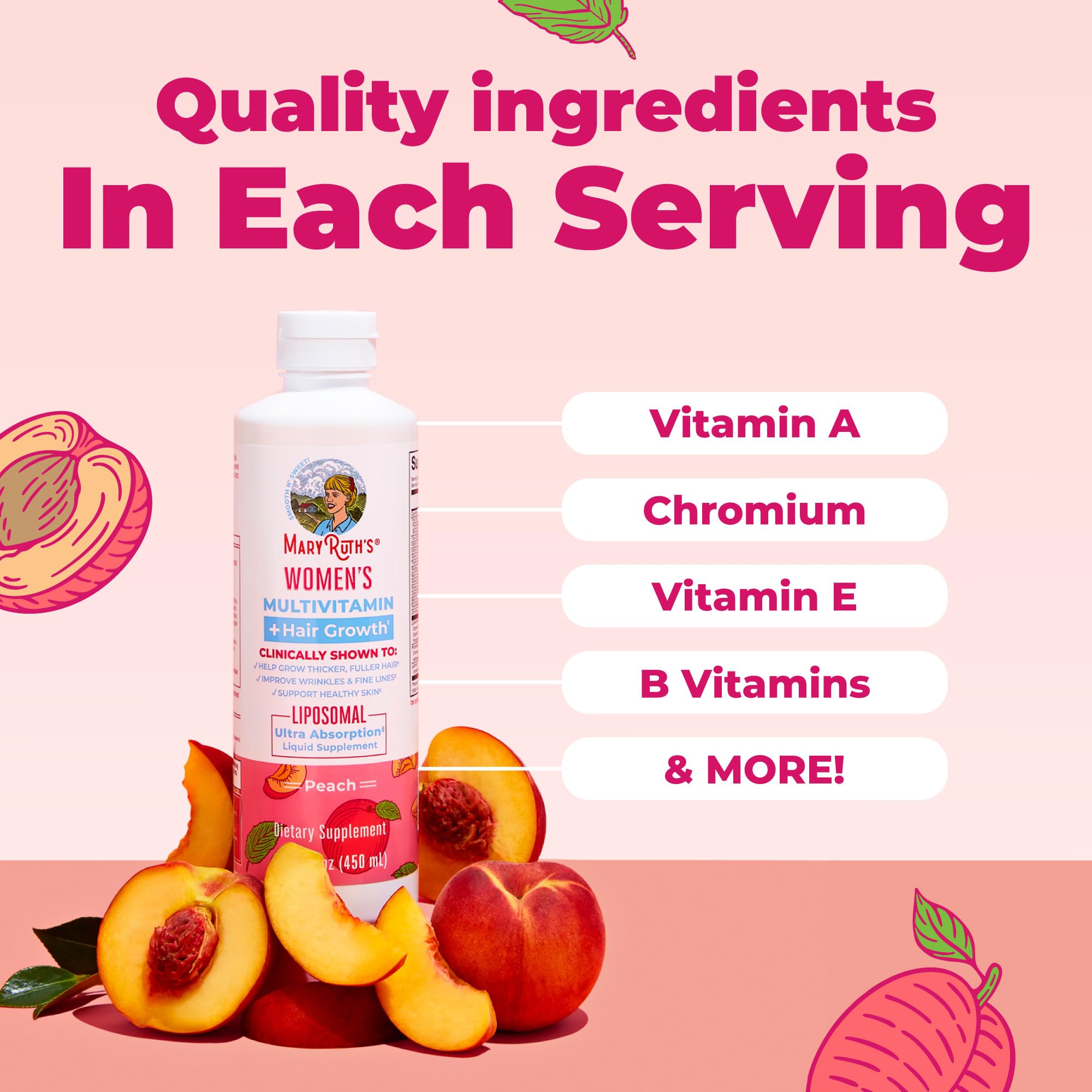 MARYRUTH'S multivitamin for overall wellness