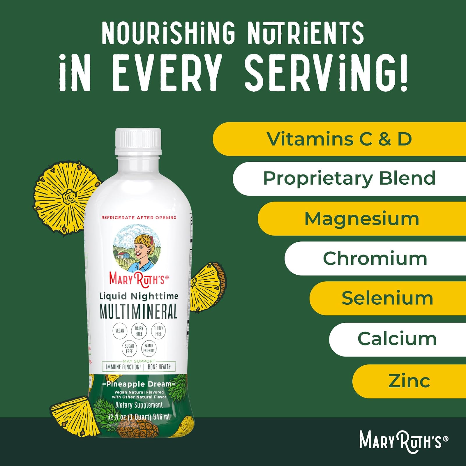 MaryRuth's multivitamin for seniors health