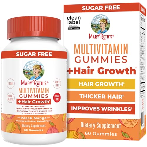 MaryRuth's multivitamin gummies for hair growth