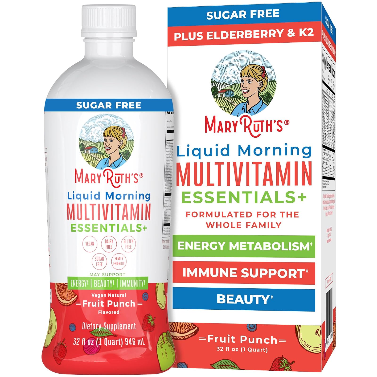 MaryRuth's multivitamins for daily health