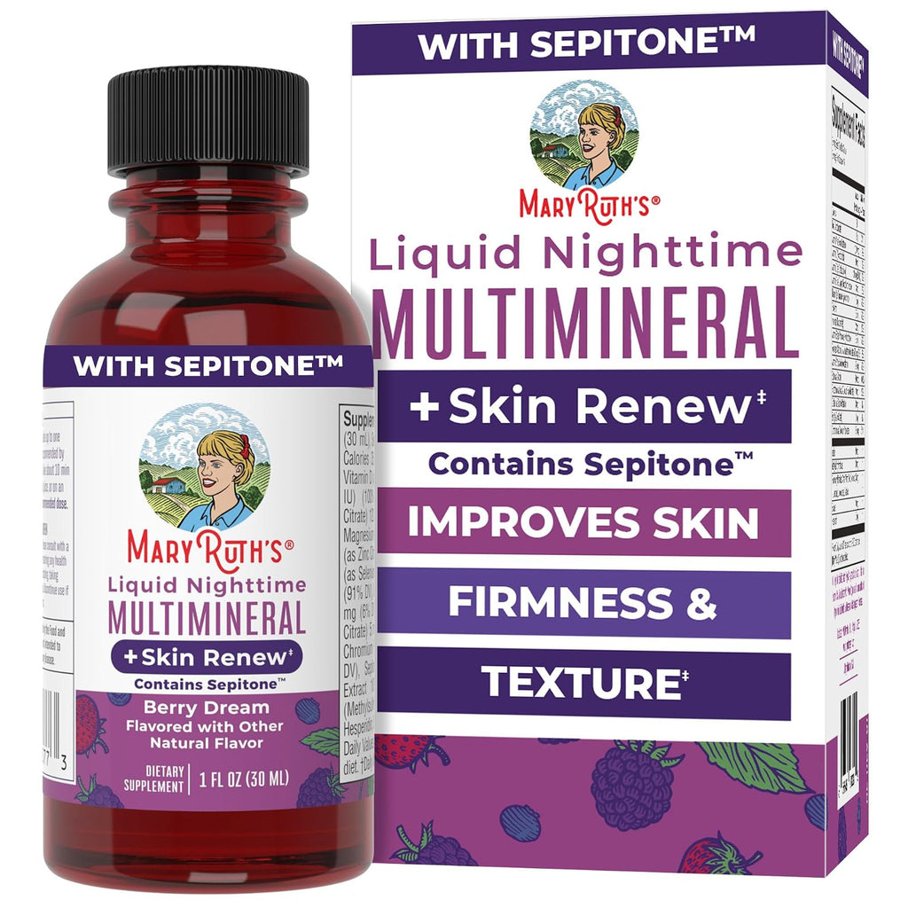 MaryRuth's nighttime liquid multimineral