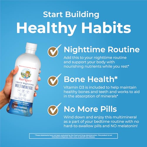 MaryRuth's nighttime multiminerals for adults