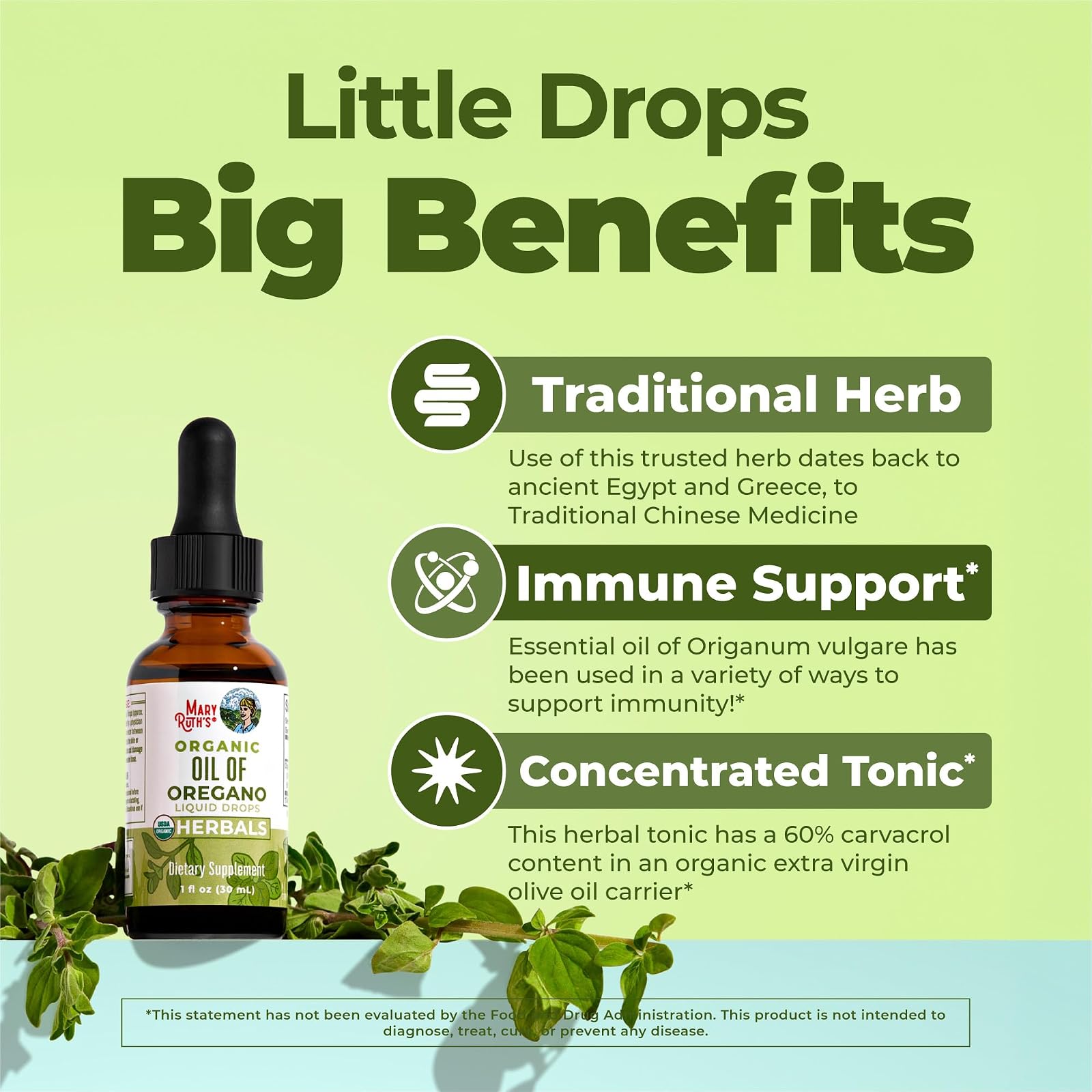 MARYRUTH'S oregano oil for colds