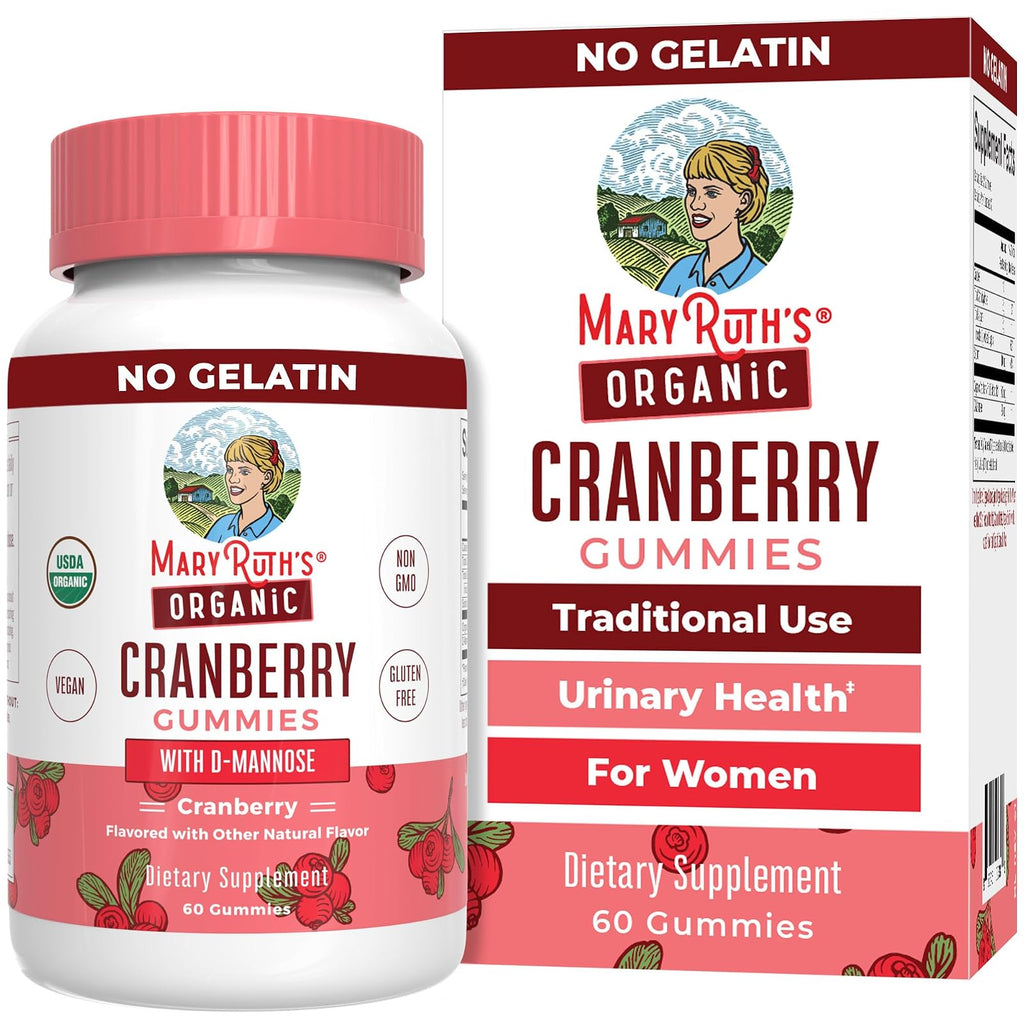 MARYRUTH'S organic cranberry gummies benefits