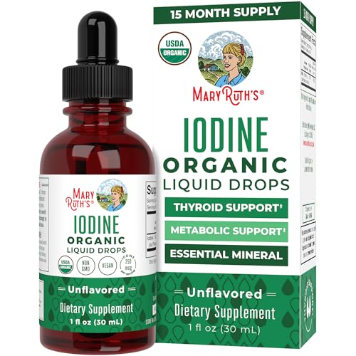 MaryRuth's organic iodine liquid drops