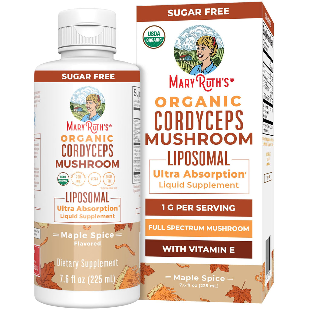 MaryRuth's organic mushrooms supplement