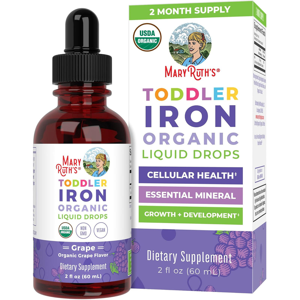 MaryRuth's organic toddler iron supplement