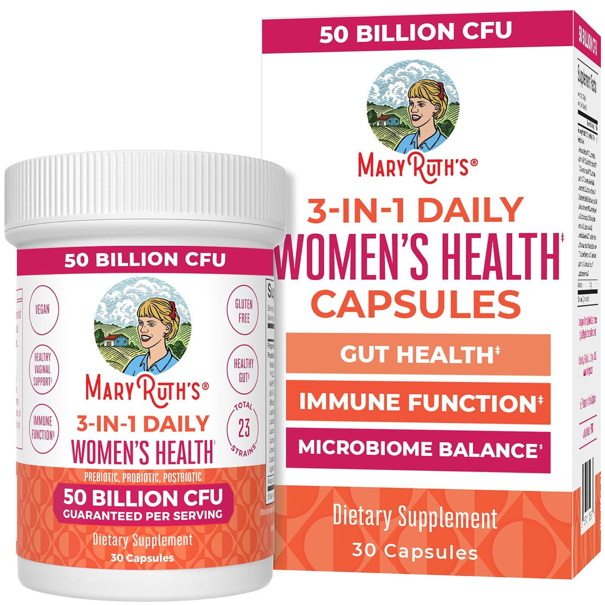 MARYRUTH'S probiotics for gut health