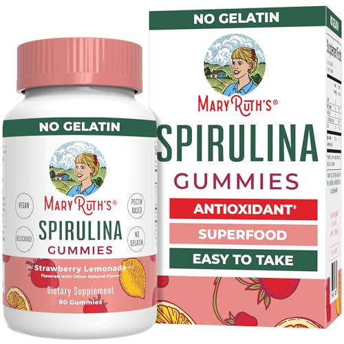 MARYRUTH'S spirulina gummies for energy
