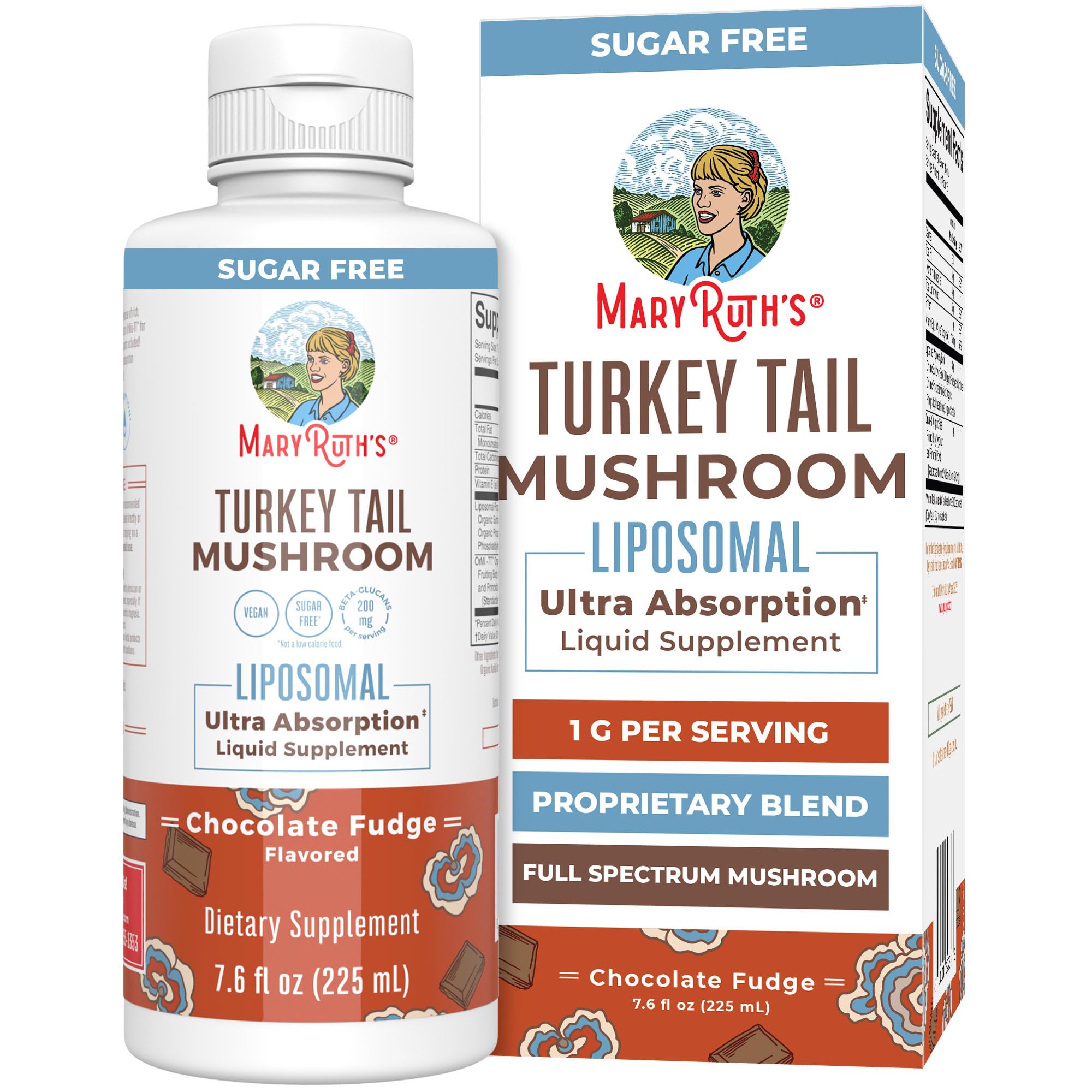MaryRuth's Turkey Tail mushroom supplement