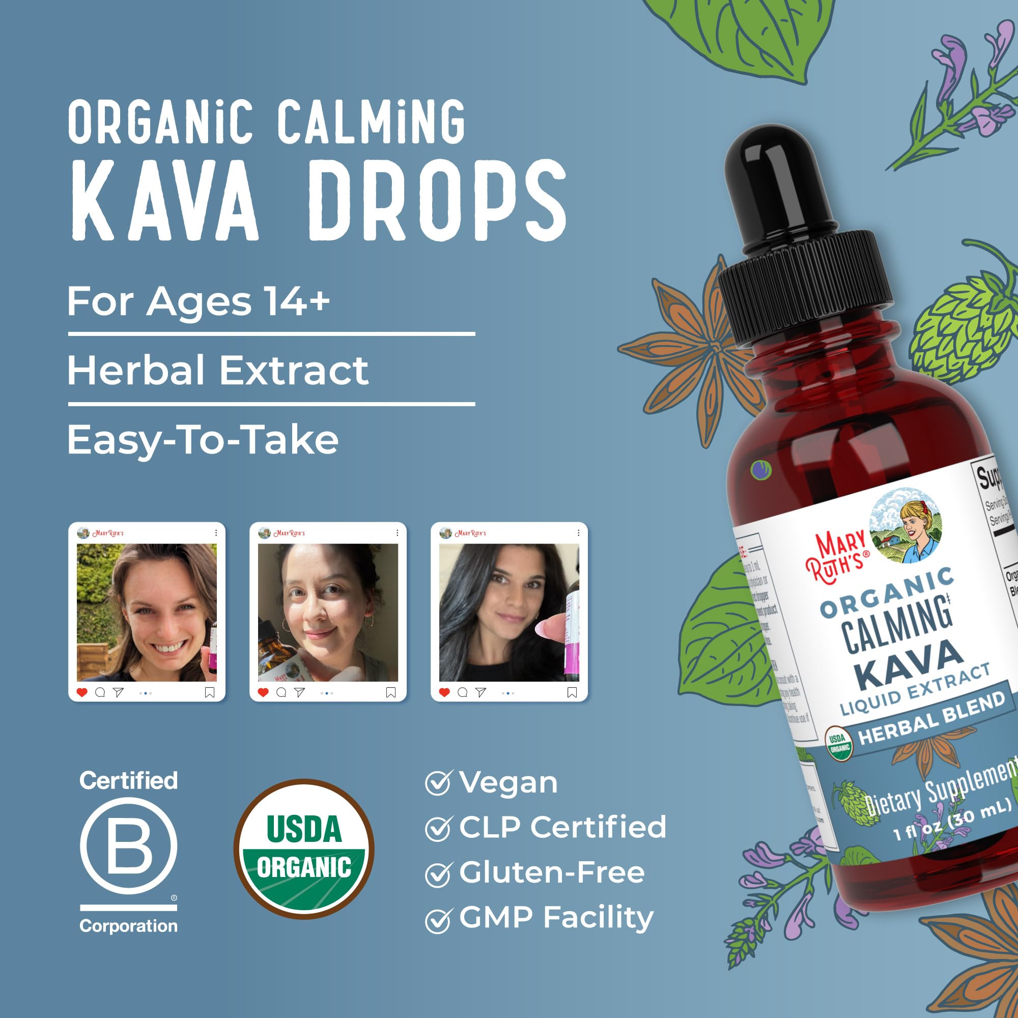 MaryRuth's vegan kava kava