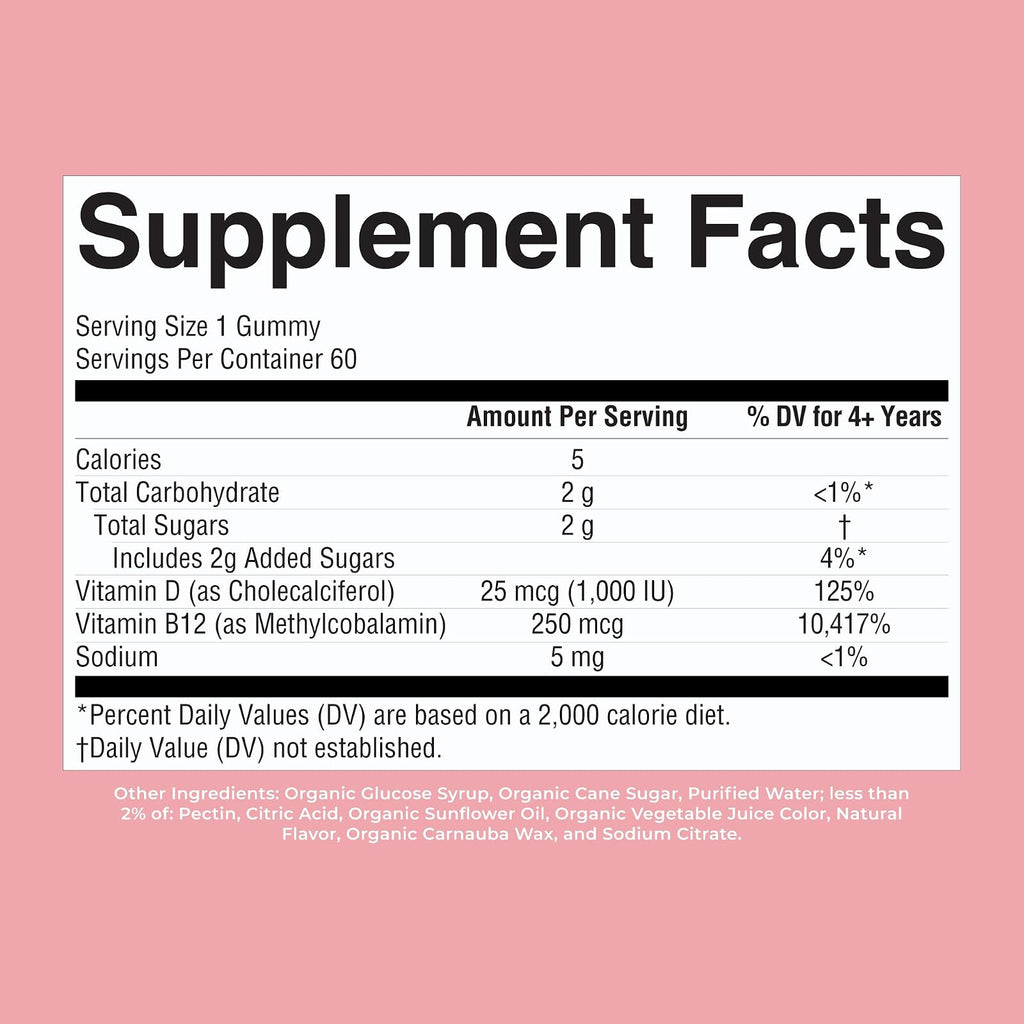 MaryRuth's vitamin D3 and B12 blend