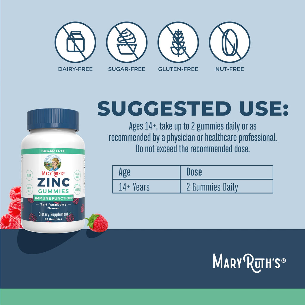 MaryRuth's zinc for overall health