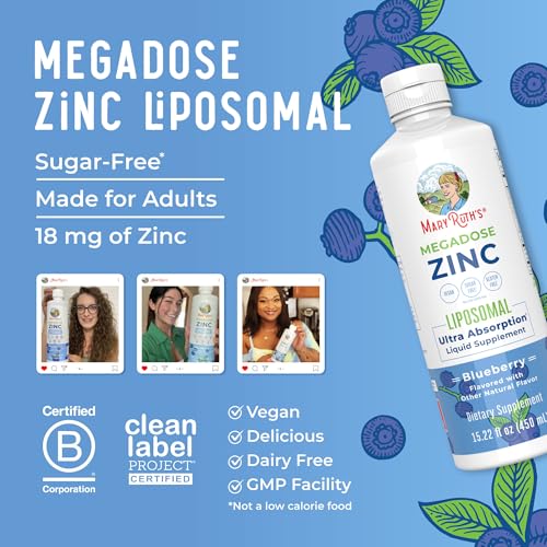 MaryRuth's zinc for vegan lifestyles