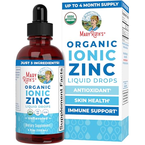 MaryRuth's zinc liquid drops benefits