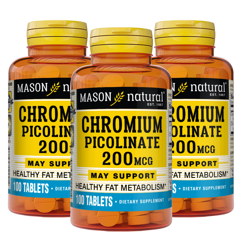 Mason chromium picolinate tablets