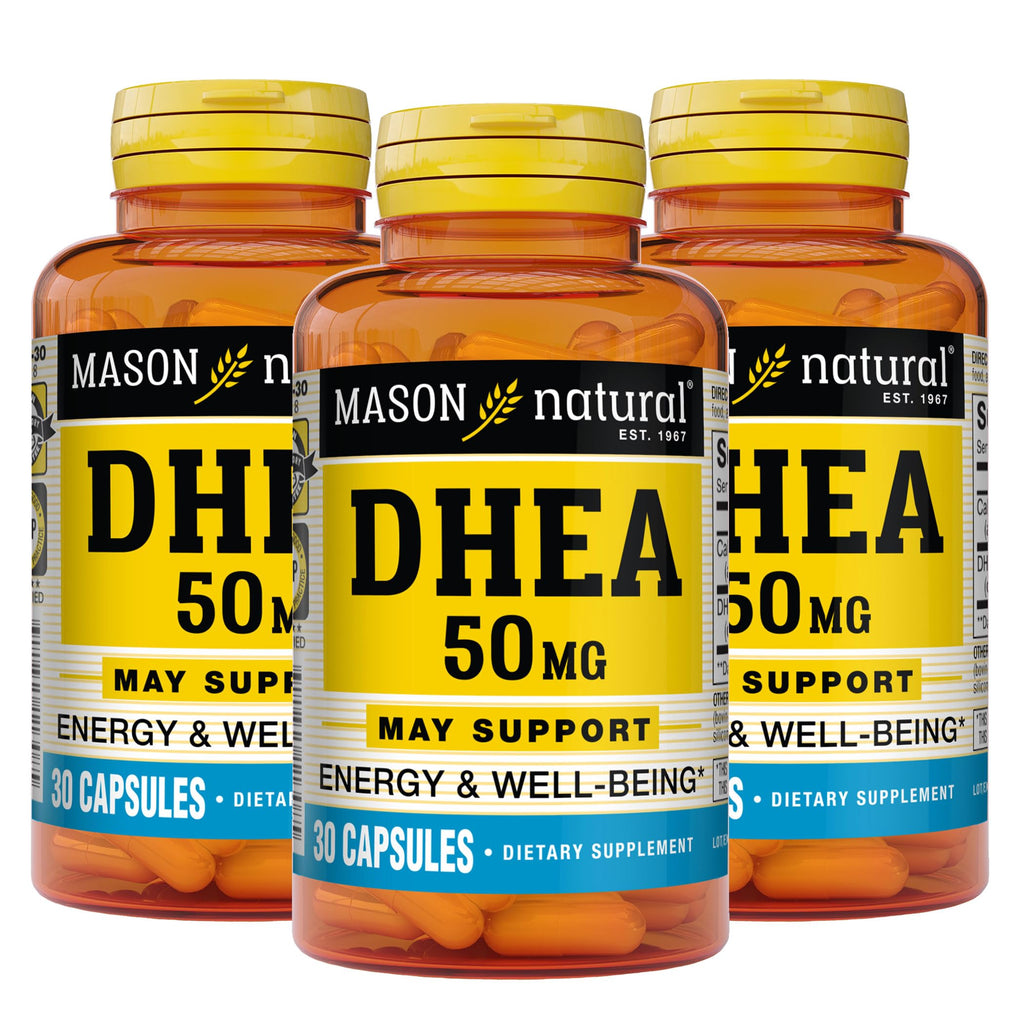 Mason DHEA 50 mg capsules