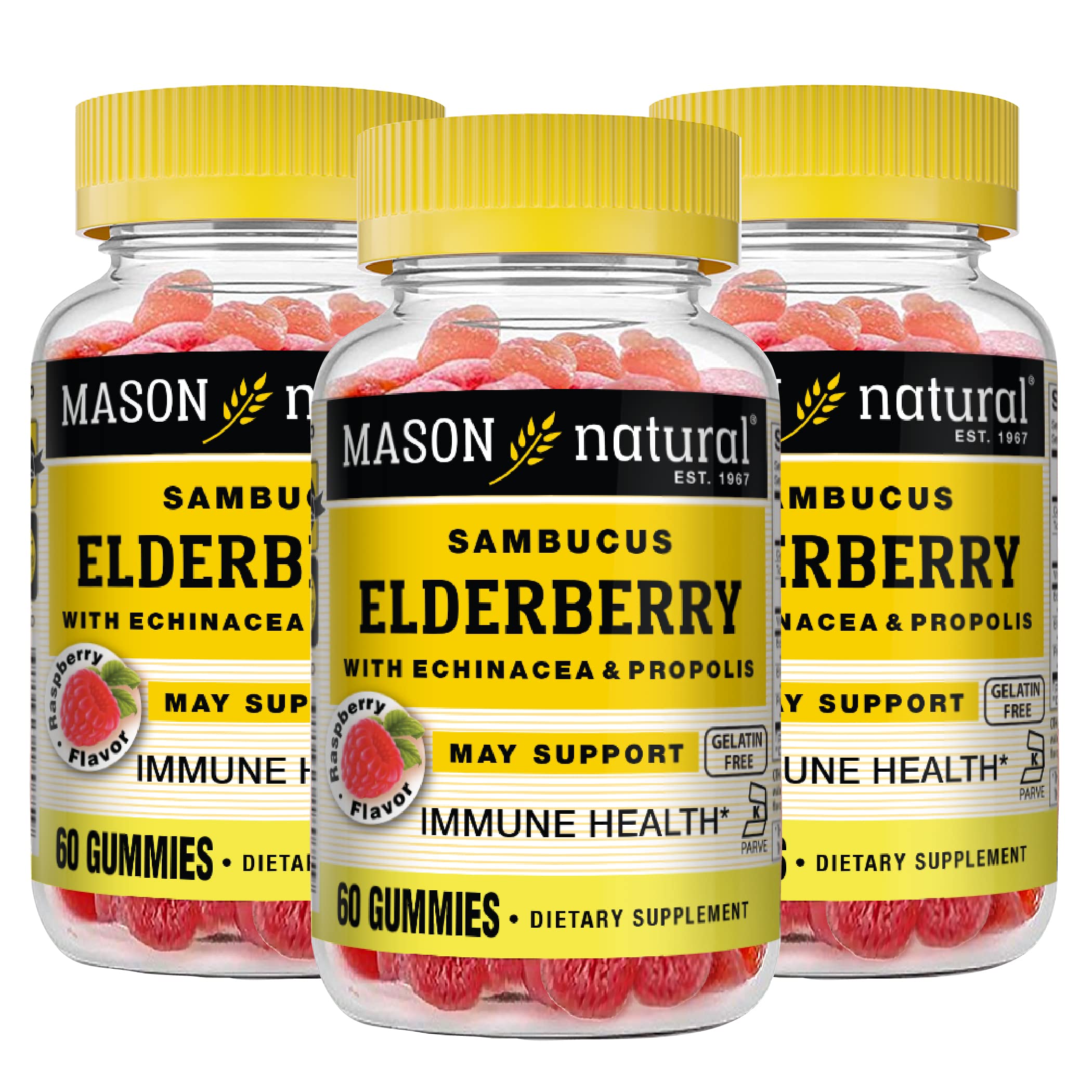 Mason elderberry gummies for immunity
