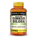 Mason Ginkgo Biloba supplement capsules
